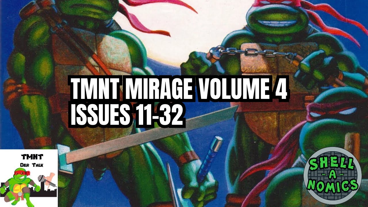 Teenage Mutant Ninja Turtles Mirage Years Issues 11-32 - YouTube