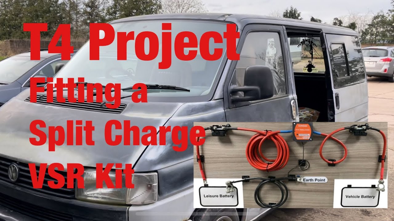 VSR Split Charge - Fitting to the VW T4 Project - YouTube
