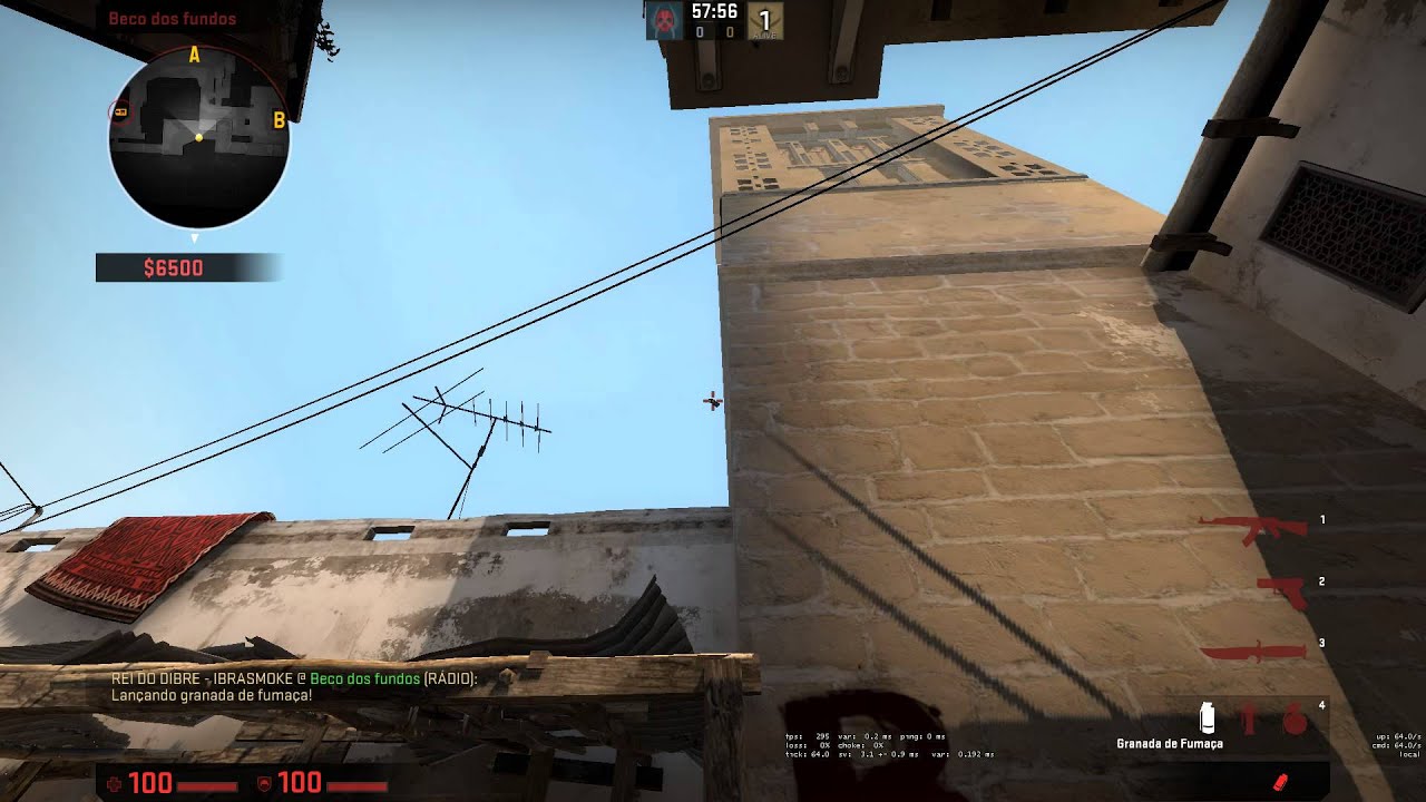 de_mirage smokes para split B ! - YouTube