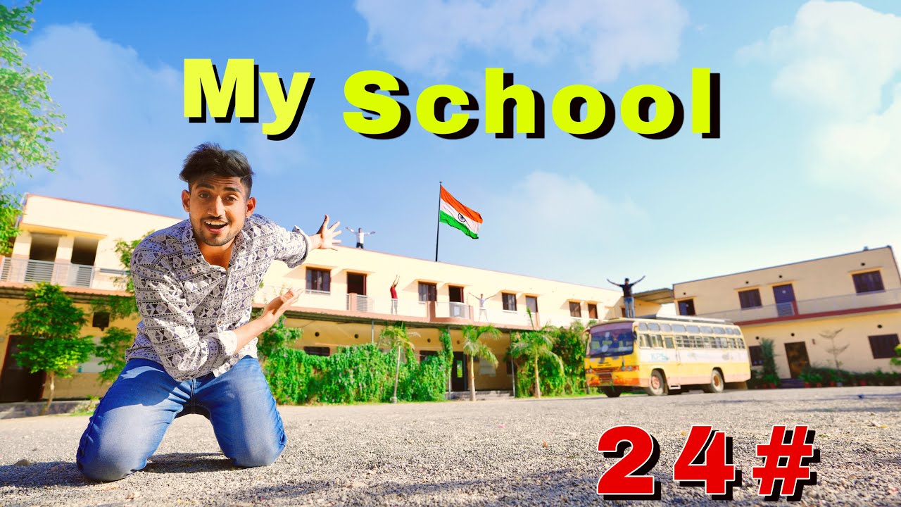 living in a my school for 24 hours 😇 amazing challenge - YouTube