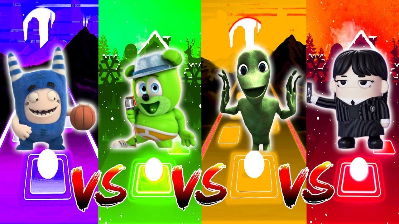 Pogo Oddbod 🆚 Gummy Bear 🆚 Dametucosita 🆚 Sigma Wednesday Cartoon Meme ...