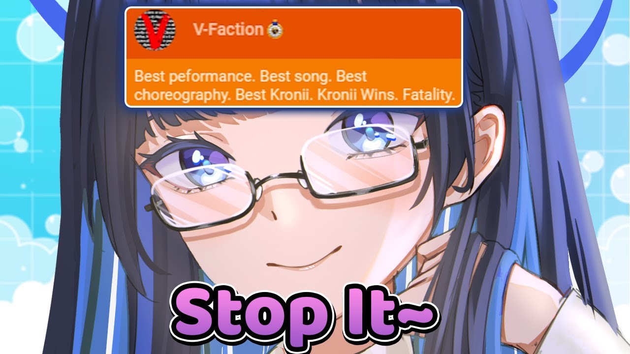 Kronii Becomes Tsun Tsun Because Kronies Compliments Her - YouTube