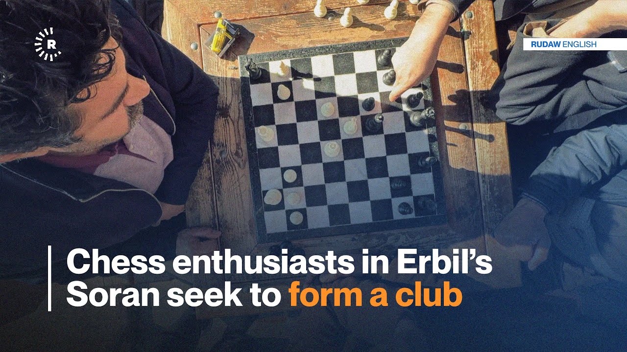 Chess enthusiasts in Erbil’s Soran seek to form a club - YouTube