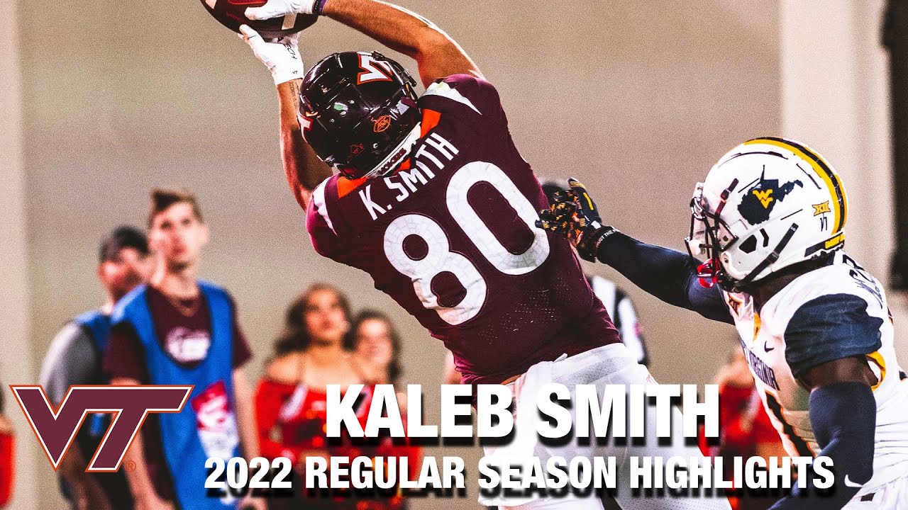 Kaleb Smith 2022 Regular Season Highlights | Virginia Tech WR - YouTube