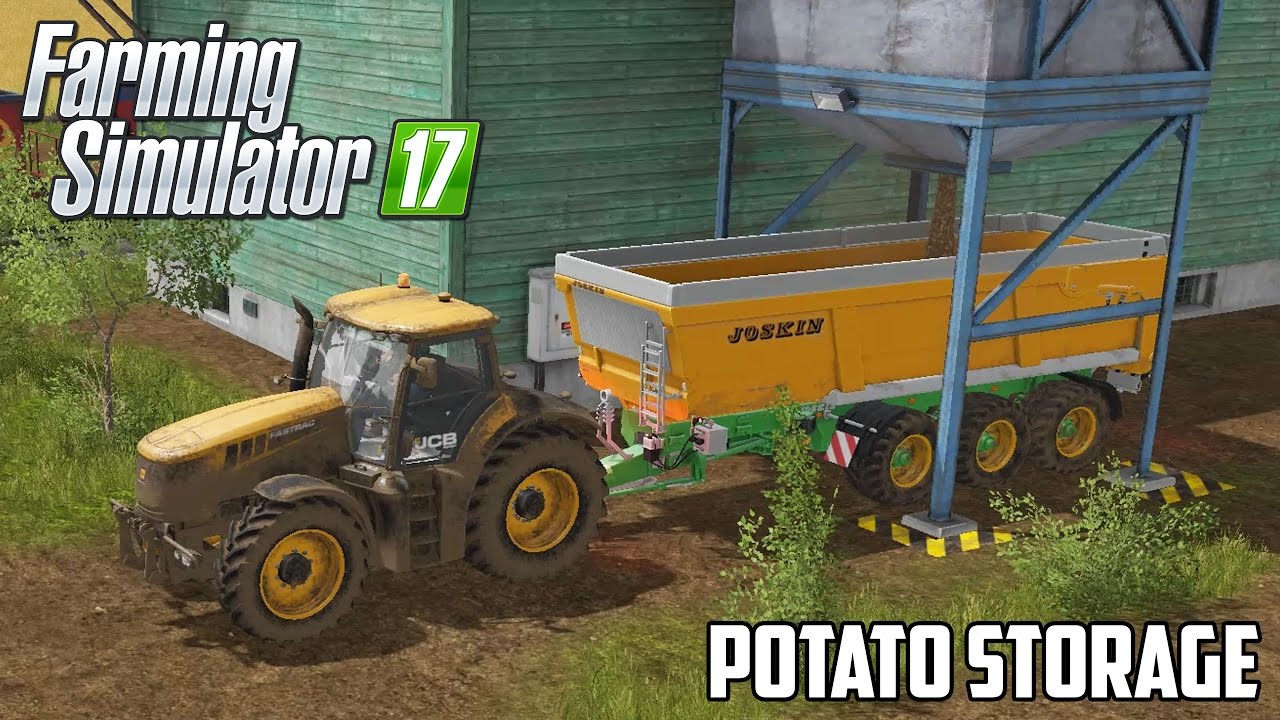 Let's Play Farming Simulator 17 | Part 9 | Potato Storage Area ...