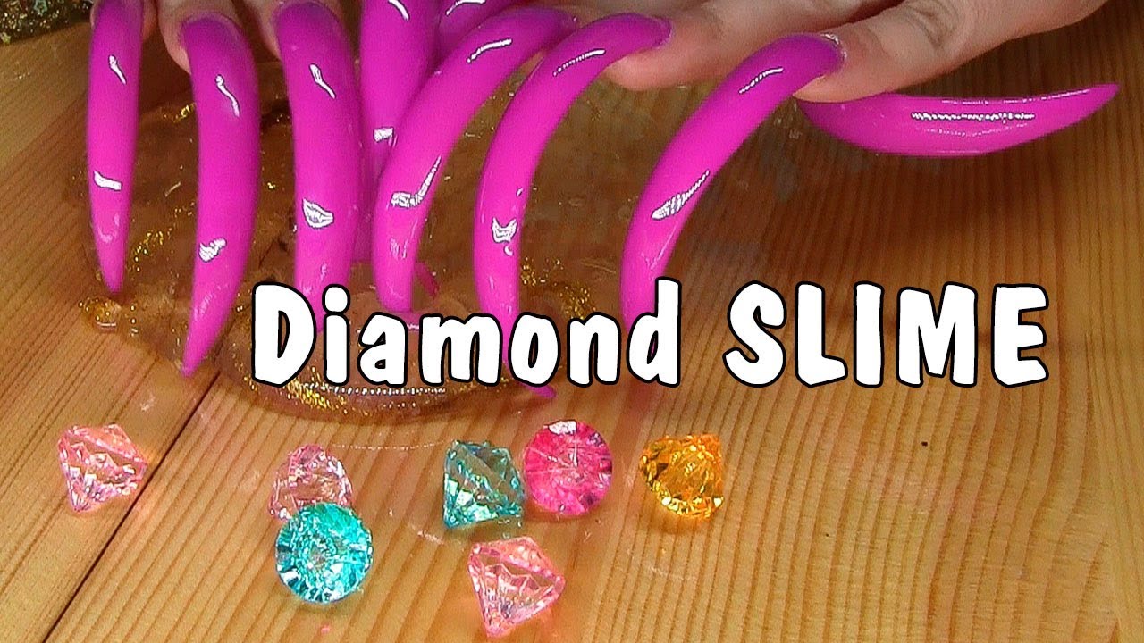 DIAMOND SLIME choosing best slime - YouTube