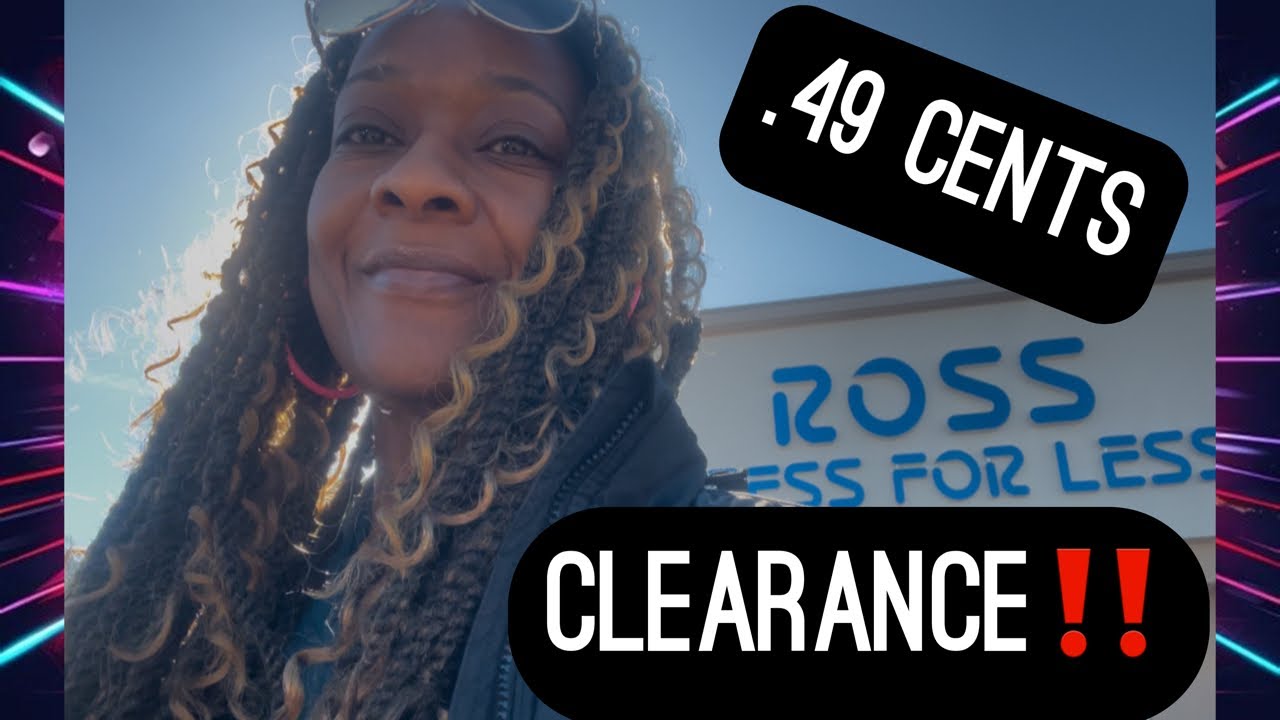 .49 cents clearance at ROSS! You won’t believe what I found! Ross deal ...