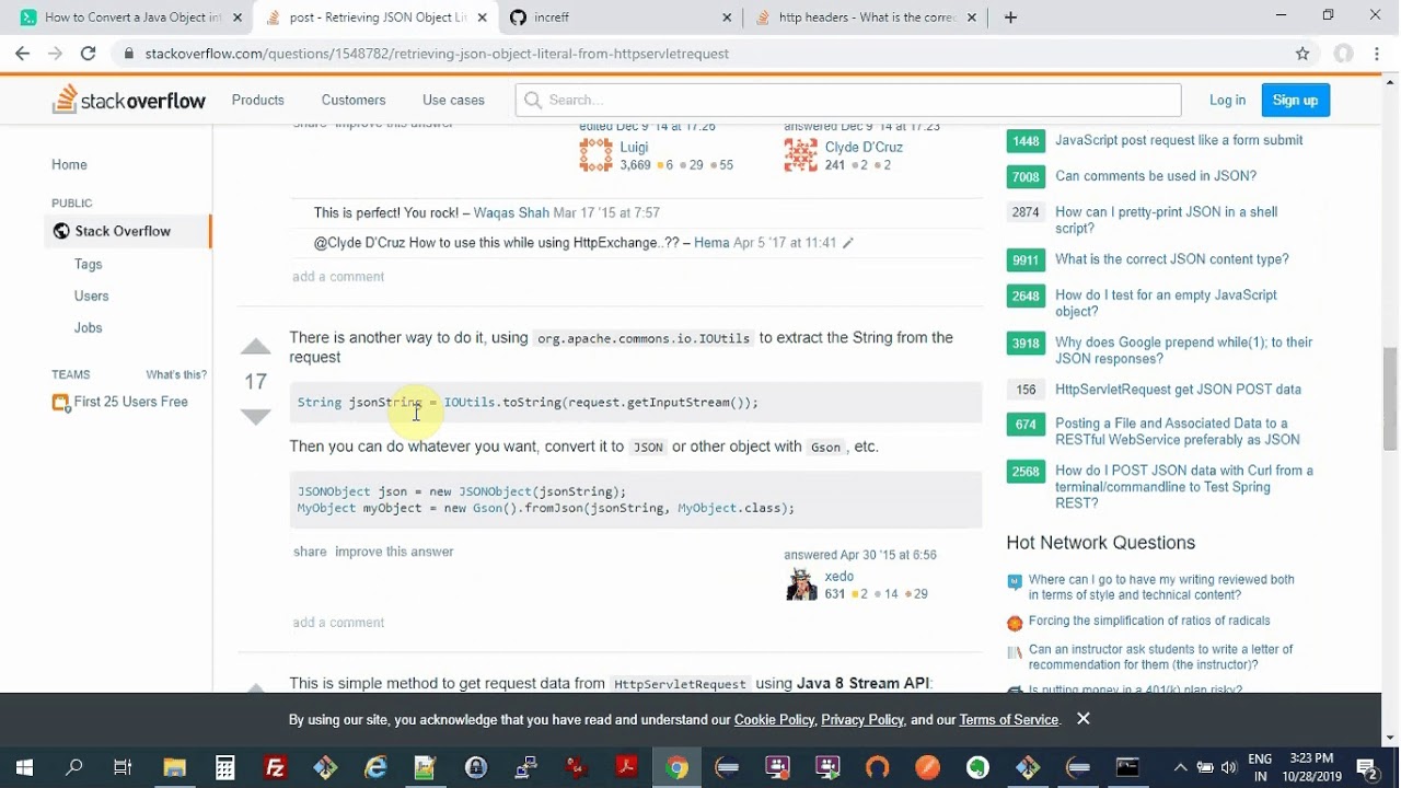 REST and JSON Tutorial - YouTube