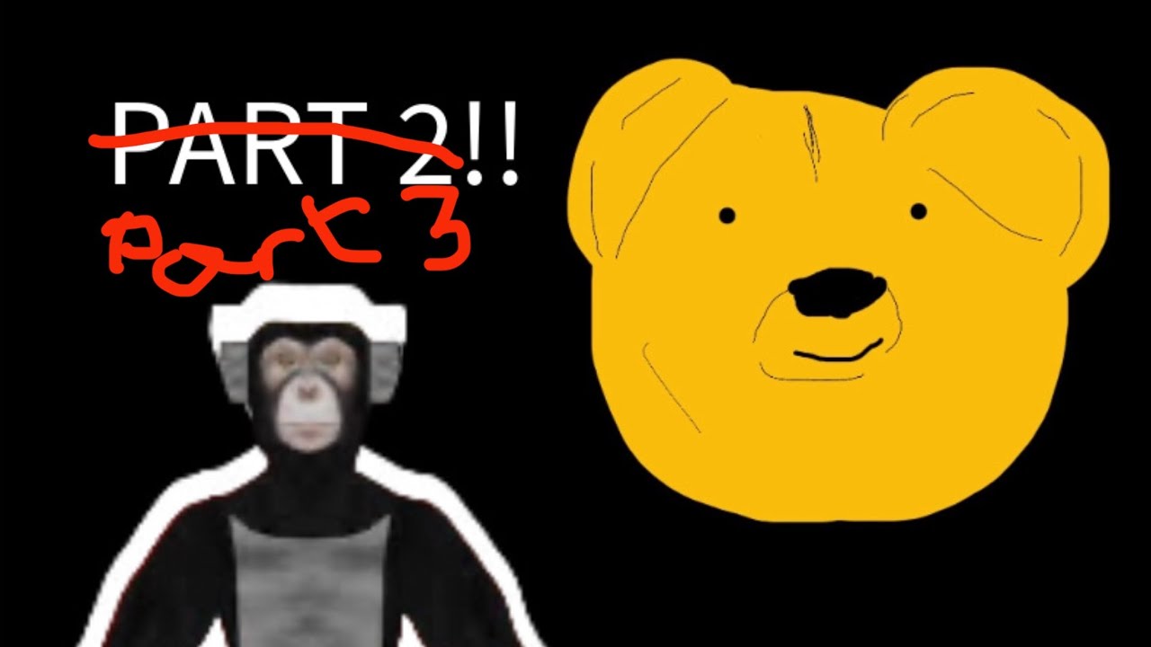 2 stupid monkeys in a horror game (part 3) - YouTube