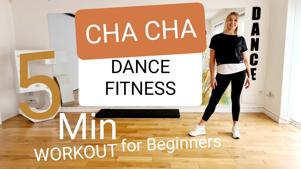 5 Min CHA CHA DANCE FITNESS Workout for Beginners - YouTube