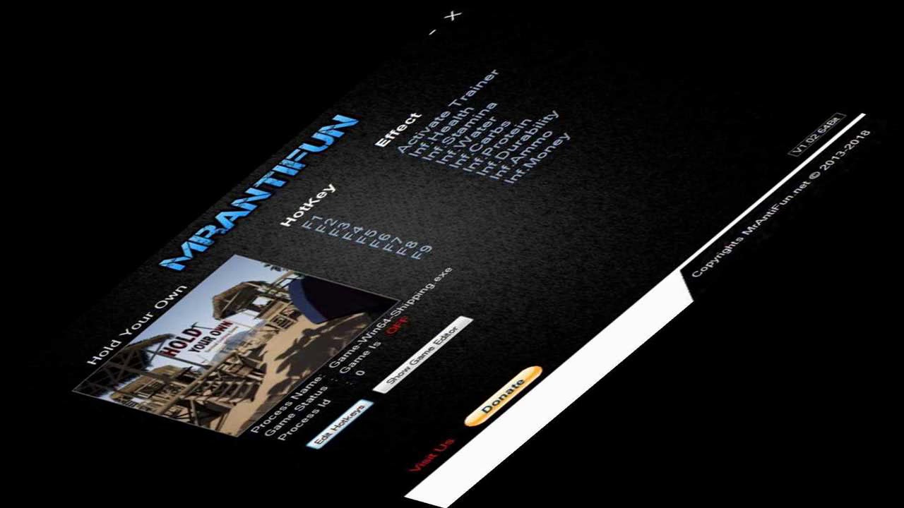 Hold Your Own: Trainer +8 v7.0.6 MrAntiFun Download - YouTube