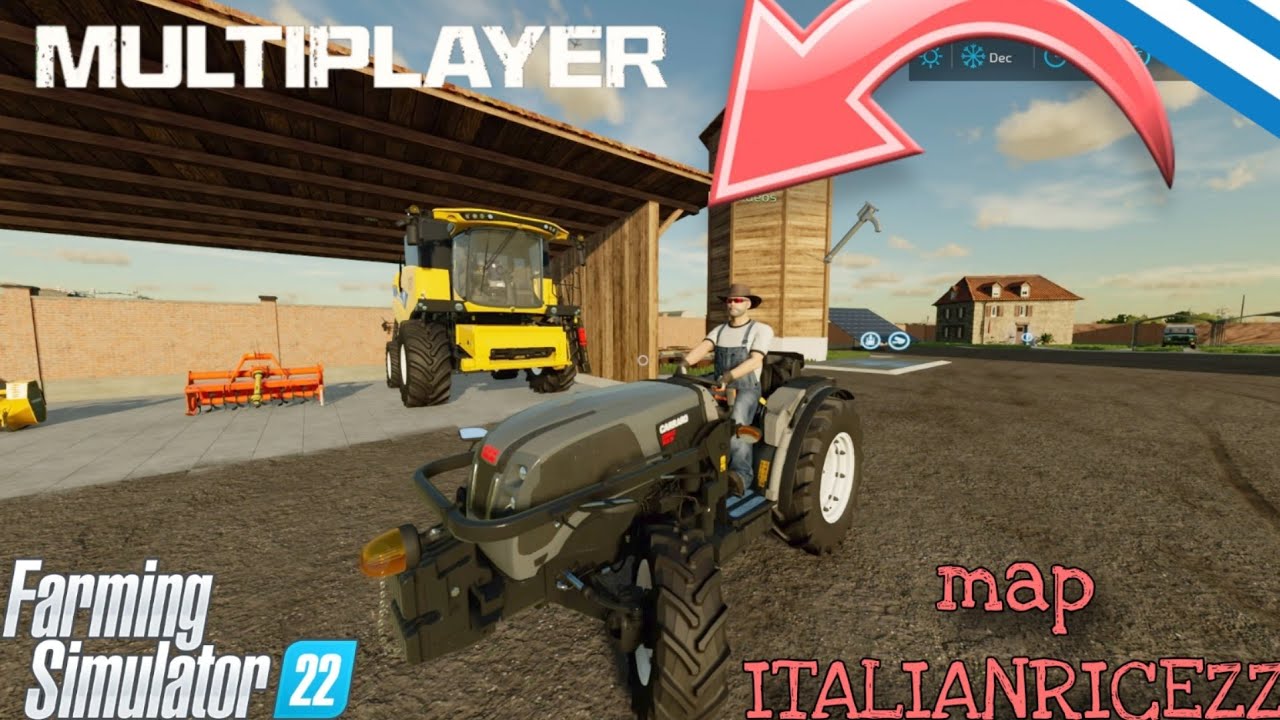 Farming Simulator 22 Multiplayer map ITALIANRICEZZ Part 1 - YouTube