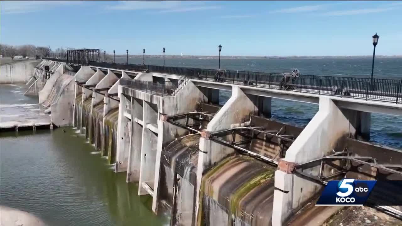 Oklahoma City looking into Lake Overholser dam renovation - YouTube