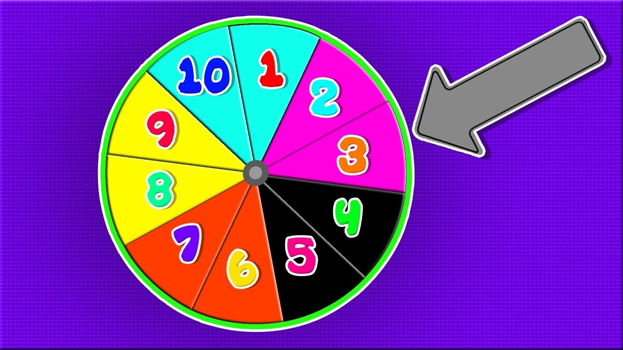 Learn numbers with pinwheel | fun games for kids - YouTube