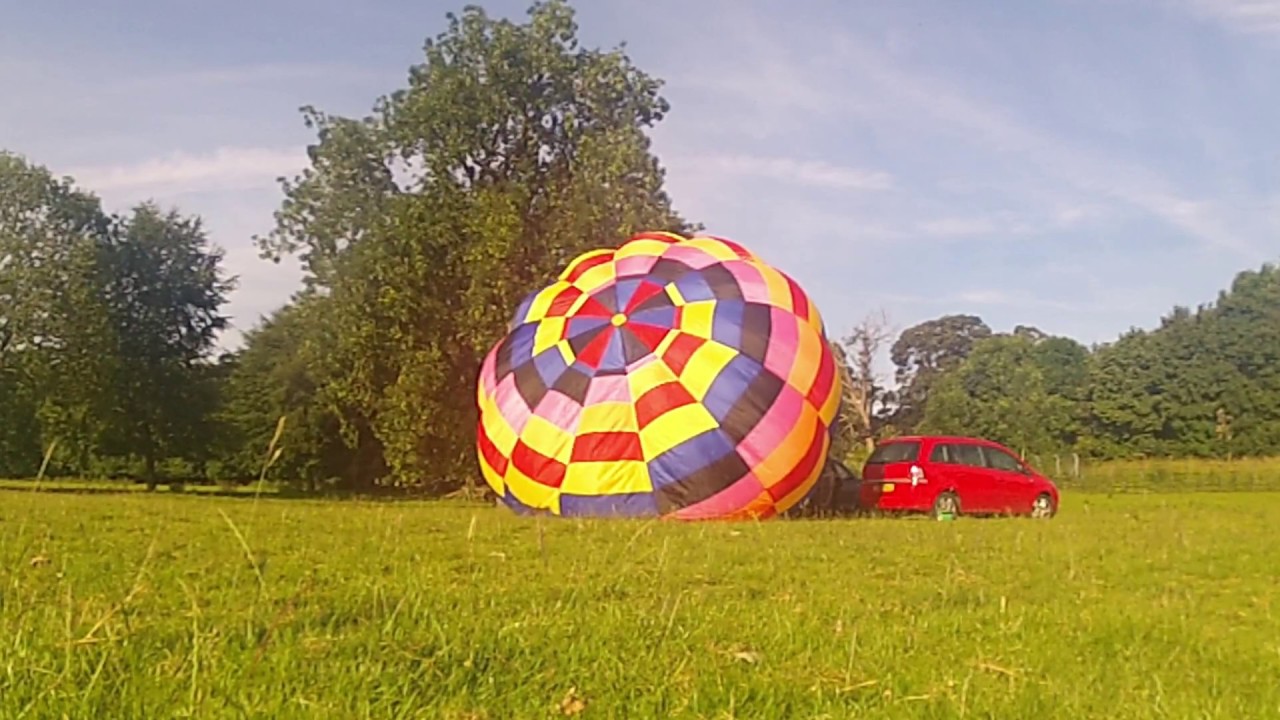 RC Model Balloon first inflation - YouTube