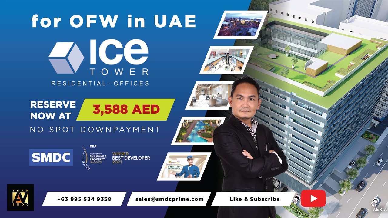 SMDC Ice Tower - Residential Office - YouTube