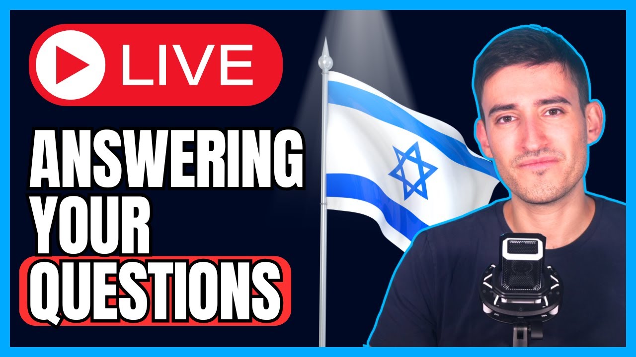 Live: Answering Your Burning Questions About Israel! - YouTube