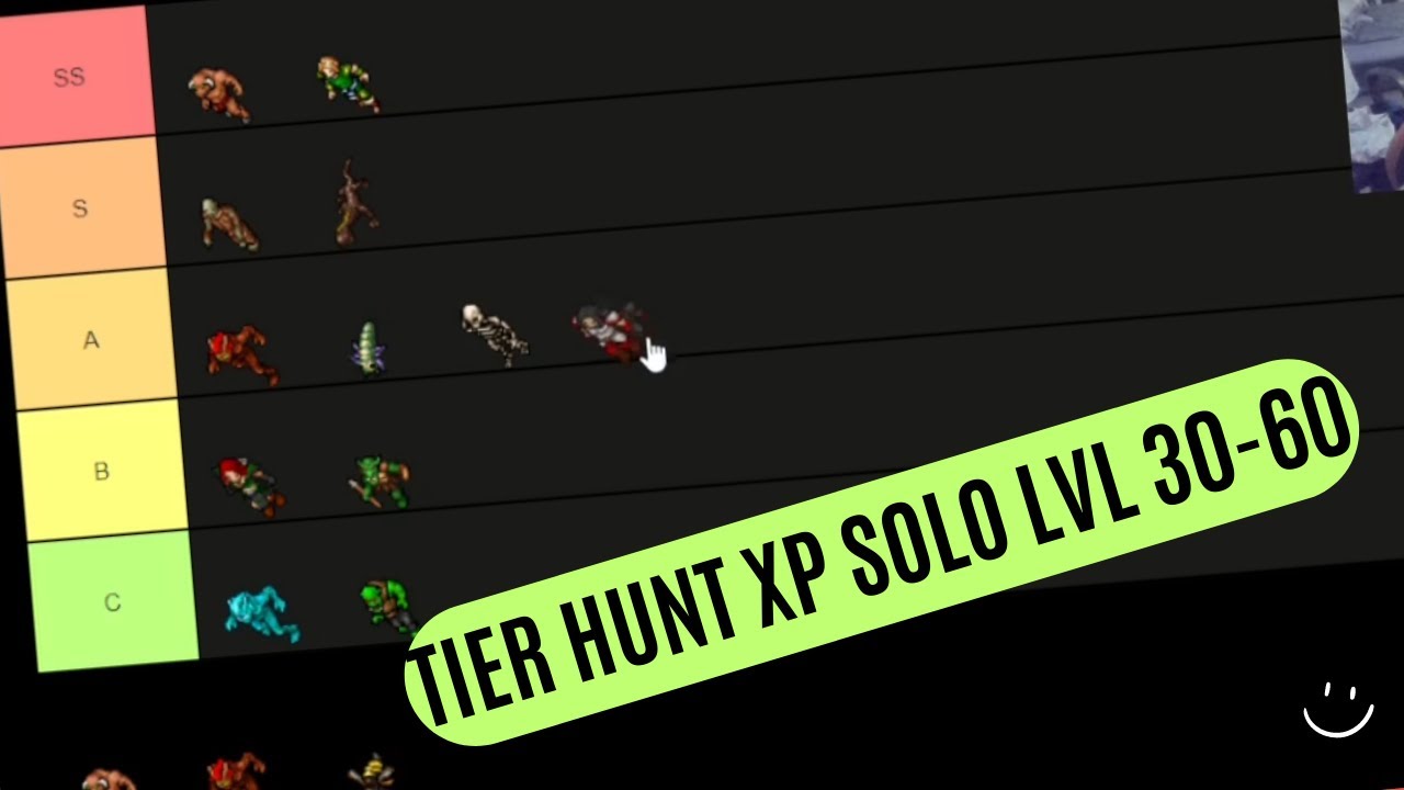 Tibia - Tier Rank XP Solo 30-60 - Dicas Para Rushs Insanos - YouTube