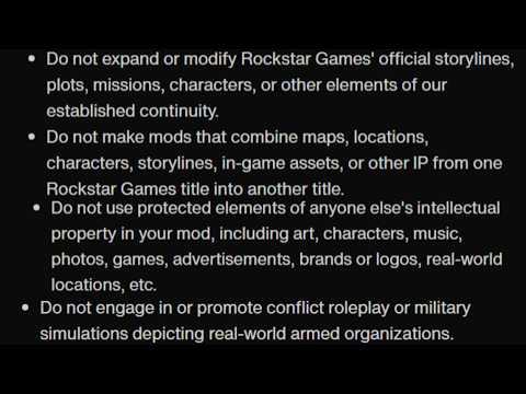 Rockstar Cracks Down On GTA 6 Mods