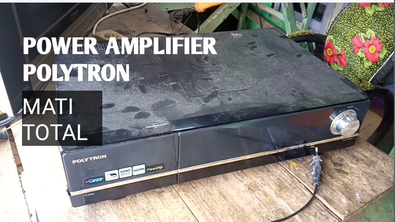 Amplifier polytron mati total - YouTube