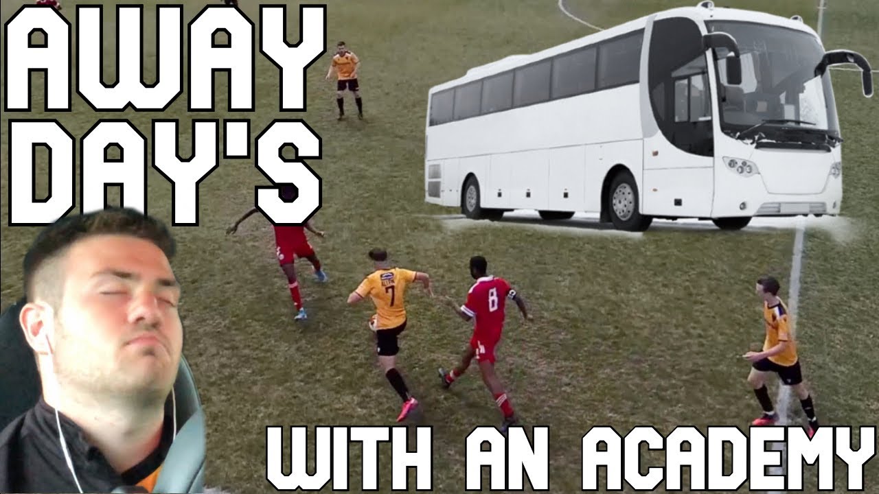 ACADEMY FOOTBALLER'S AWAY DAY VLOG! A DAY IN THE LIFE OF AN ACADEMY ...