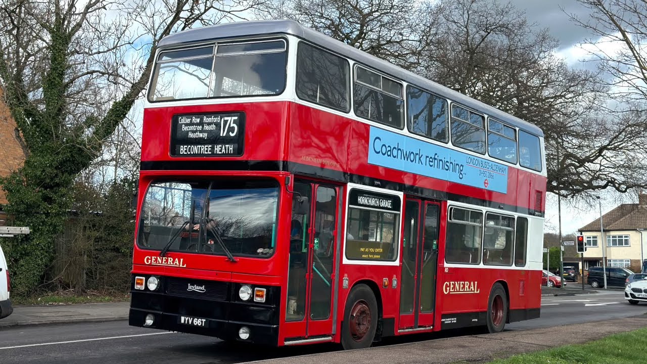 Heritage Running Day | Journey on London Bus Route 175 - Leyland Titan ...