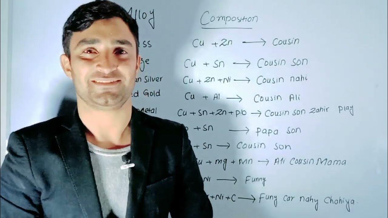 trick for alloy composition || short trick for alloy || how to memorize ...