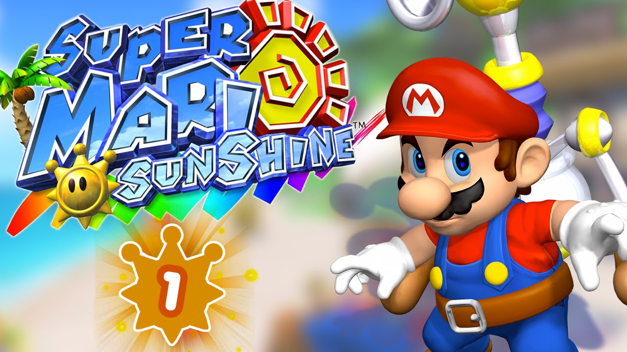 Super Mario Sunshine FR #1 - Bonnes vacances Mario - YouTube