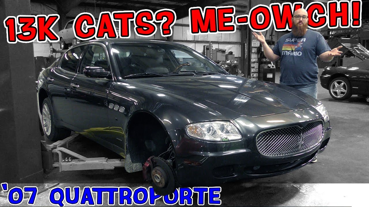 Me-Owch!!! Catalytic Convertors cost $13K on this '07 Maserati ...