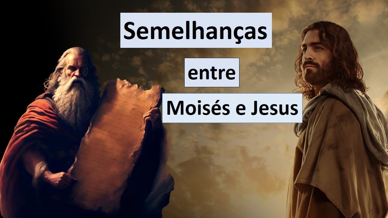 5- Semelhanças entre Moisés e Jesus. Eduardo A.S. Monteiro #jesus # ...