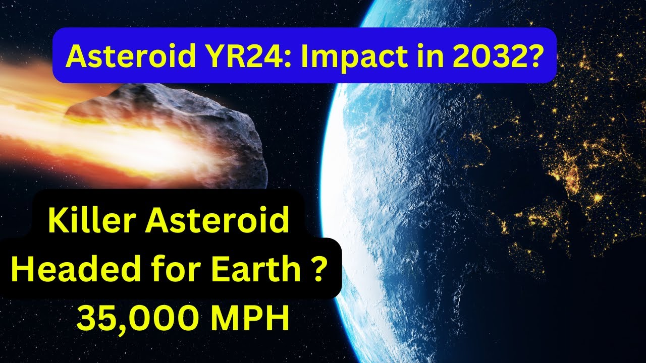 Asteroid YR24 Hurtling at 35,000 MPH—Could It Hit Earth in 2032? 🌍 ...