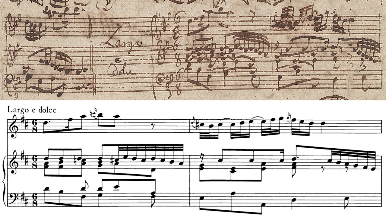 J.S Bach | A surviving continuo realization? | Flute Sonata in B Minor ...