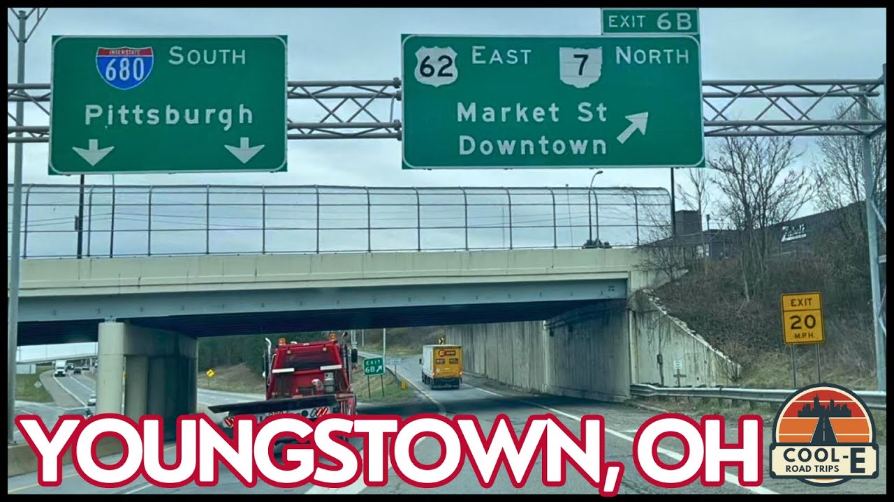 Youngstown, Ohio Freeway Tour & Market Street Downtown/YSU - YouTube