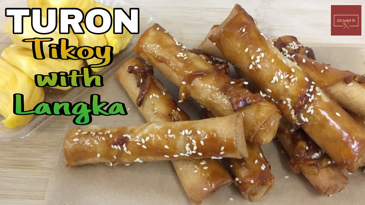 Turon Tikoy with Langka | KitcheNet Ph - YouTube