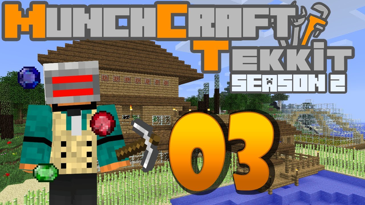 MunchCraft Tekkit S2 | Episode 3 - Reminscence - YouTube