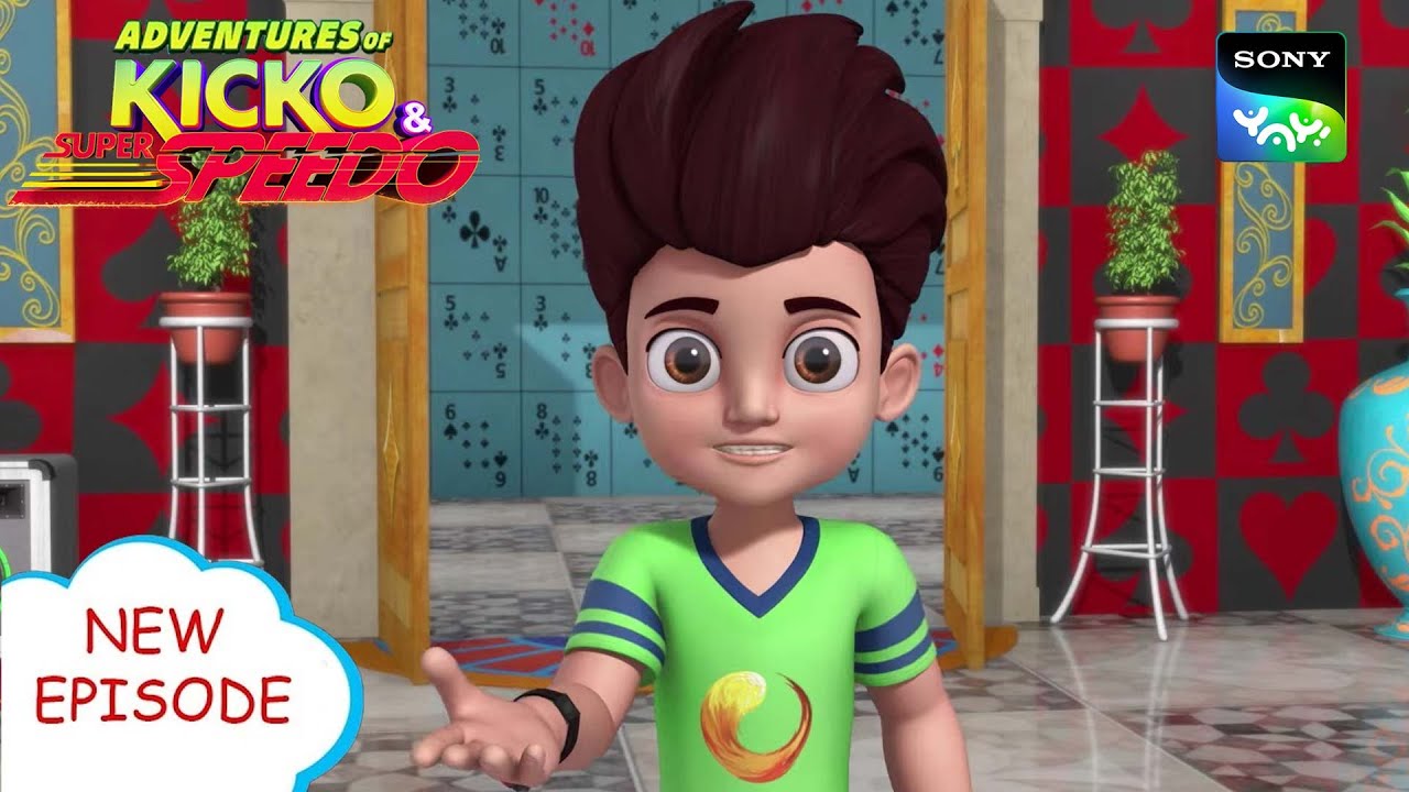 ताश की हवेली | Adventures of Kicko & Super Speedo | Moral stories for ...