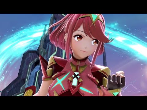 Playing with Pyra Super Smash Bros Ultimate - YouTube
