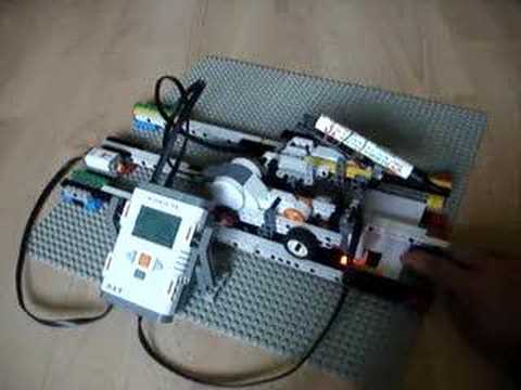 Lego nxt Scanner + Writter - YouTube