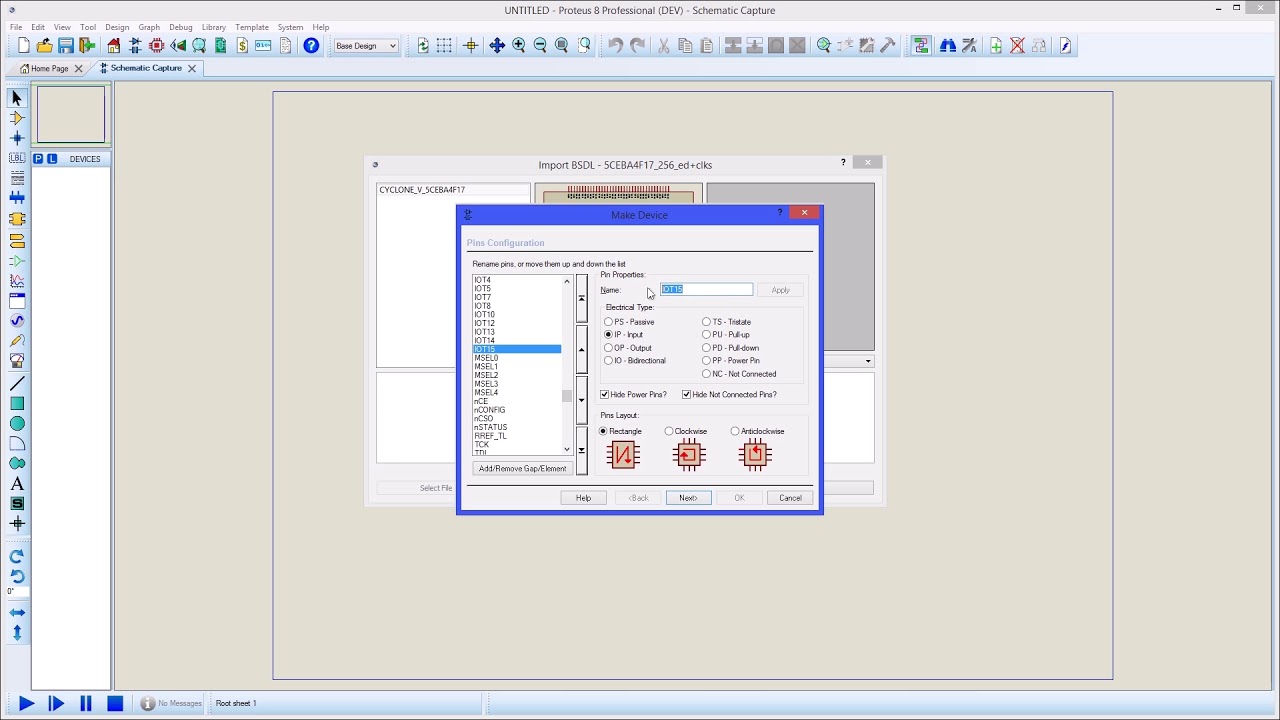 Proteus BSDL File Import V8.8 (Updated) - YouTube
