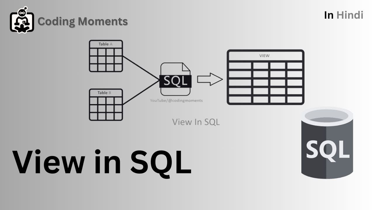 View In SQL Complete Information About View In Hindi SQL Lecture In view-in-sql-complete-information-about-view-in-hindi-sql-lecture-in