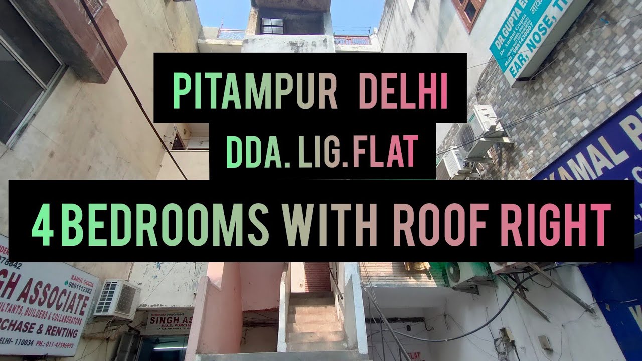 4 BHK LIG Flat in LP Block Pitampura Delhi.......... Contact Us ...