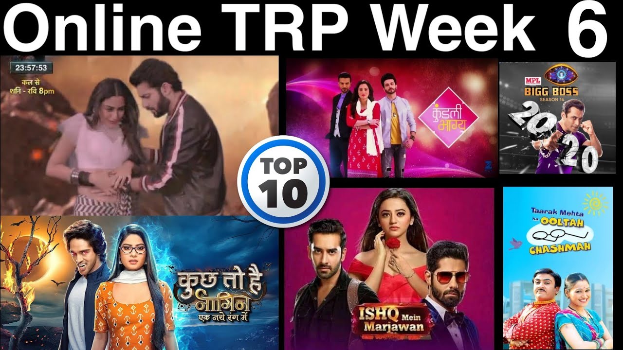 Online TRP of Week 6 (2021) | TRP of this Week | TOP 10 SHOWS - YouTube