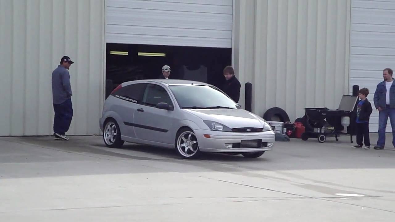 Ja-Red's Turbo ZX3 at the 2010 Topspeed Focus Dyno Day - YouTube