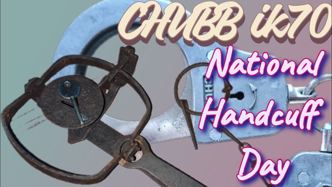 National Handcuff Day 2023 - Chubb ik70 Escape - YouTube