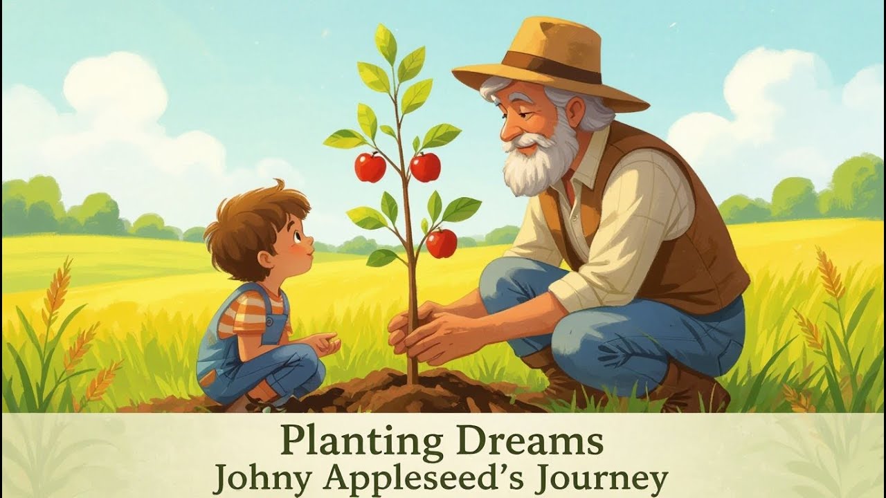 The Story of Johnny Appleseed - Fun Learning for Kids! - YouTube