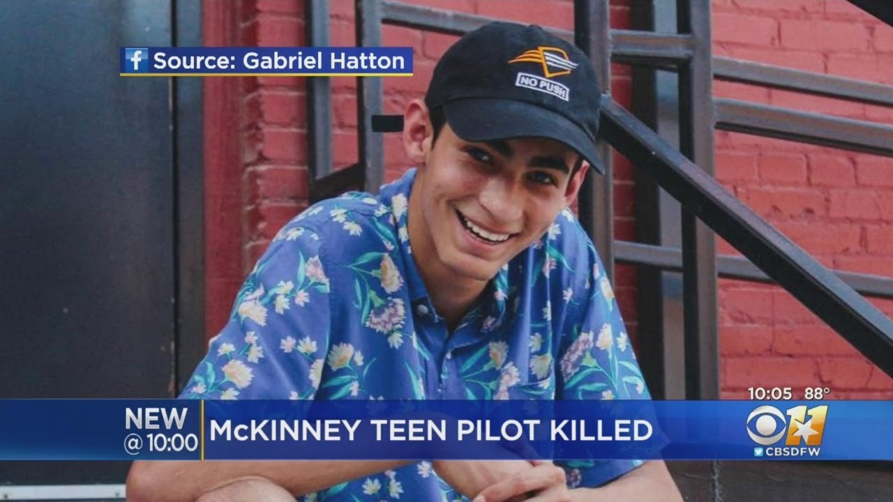 McKinney Teen Pilot Gabriel Hatton Killed In Plane Crash In Arkansas ...