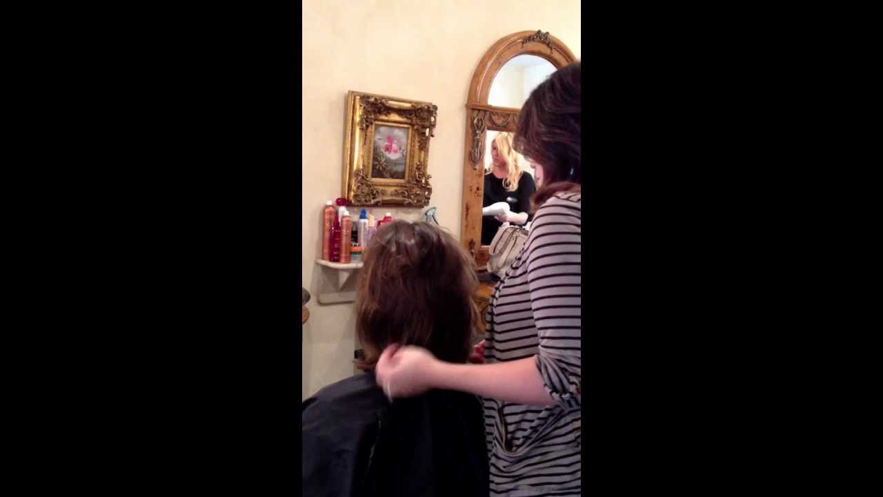 Hair Cut, Color and Style with Chelsea at Joseph Zell and Company - YouTube