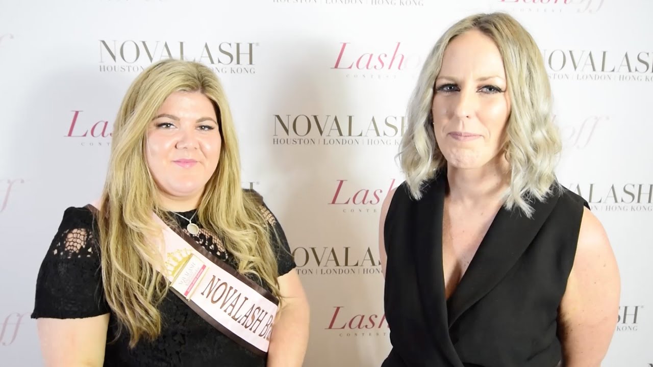 2017 NovaLash LASHoff Artist of the Year Winner Sarah-Anne Barham - YouTube
