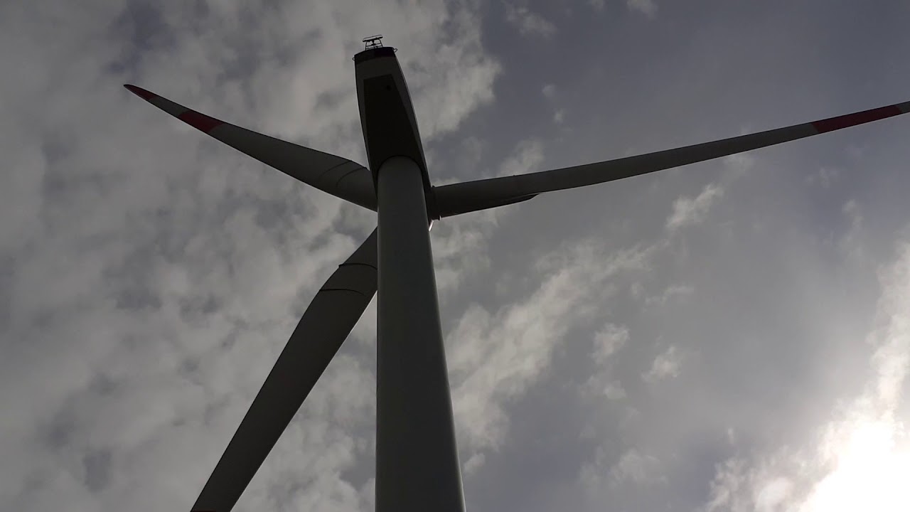 Windpark Pegau (Nordex N29, Enercon E53, E70, Vestas V90 & Repower MM92 ...