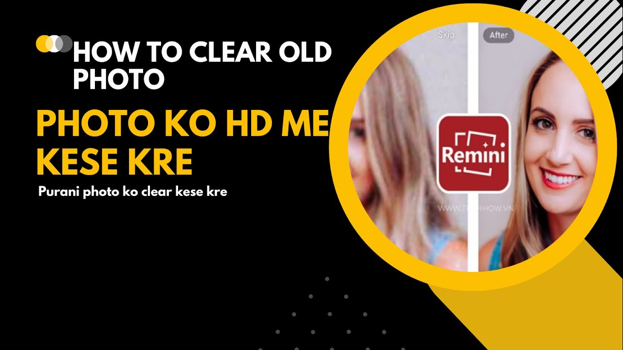how to clear old photo|purane photo ko clear kese kre |convert HD fixel ...